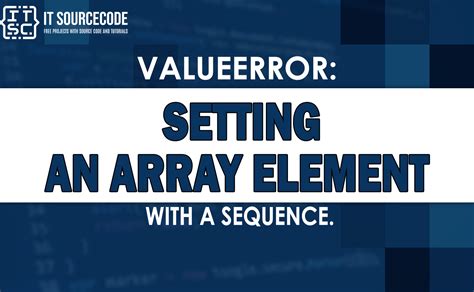 Setting An Array Element With A Sequence Simplifying Data Manipulation