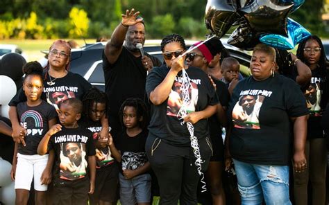 Prayer Vigil And Balloon Release For Ronnie P Nut James Jr