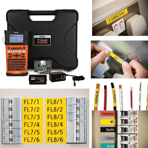 Brother Pt E300vp Network Cable Label Printer 6 18mm Label Size