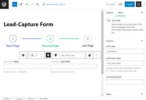 Lead Capture Forms Creating Lead Forms For Wordpress — Jetformbuilder