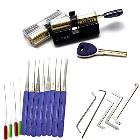 Practice Pick Lock Tool Set Combination Broken Key Vicedeal