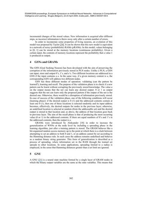 Pdf A Brief Introduction To Weightless Neural Systems Dokumentips