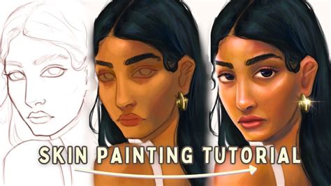 Skin Painting Tutorial⊱ ⊰ How I Paint Skin In Procreate Youtube