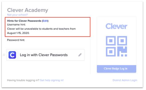 Clever Portal Disabling Logins Before The School Year