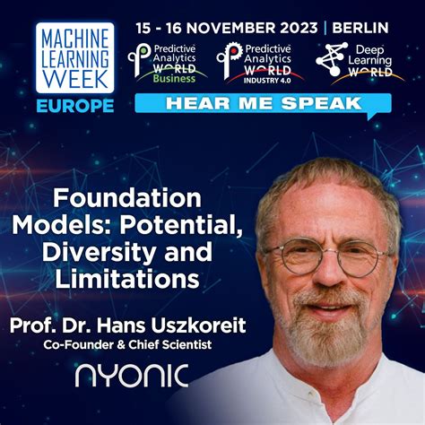 machine learning week europe on linkedin mlweek machinelearning foundationmodels aiapplications