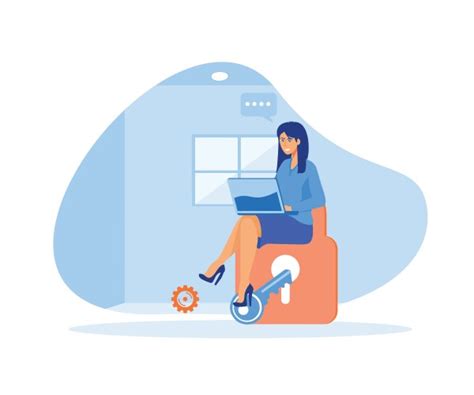 Control And Security Of Personal Information Vector Image