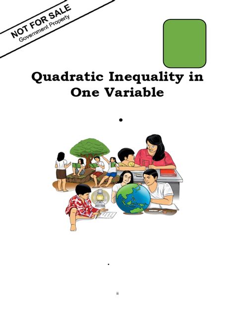 Math9 Q1 W5 Quadratic Inequality Pdf Inequality Mathematics Learning