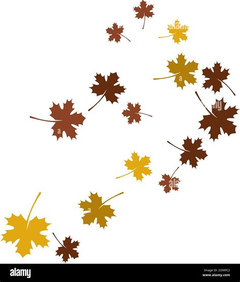 Autumn Leaf Background Wallpaper Vector Illustration Stock Vector Image And Art Alamy