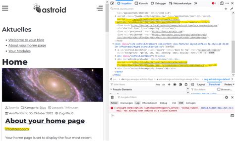 Js Error Joomla Hidden Mail If Minify Js Is Enabled · Issue 245 · Templazaastroid Framework