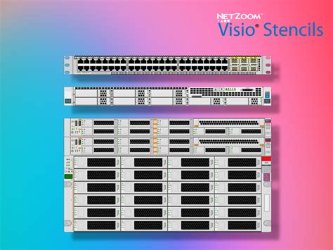 Server Cabinet Visio Stencils Cintronbeveragegroup