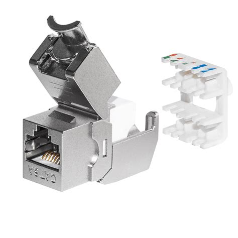 Netrack Keystone Patch Panel Ports FTP Equipped With X Keystone Jack Cat A