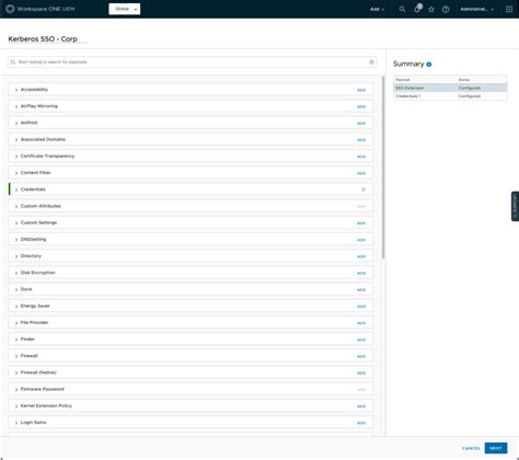data driven ui in workspace one uem is coming for macos