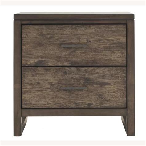 Raymour And Flanigan Farmhouse Nightstand Aptdeco