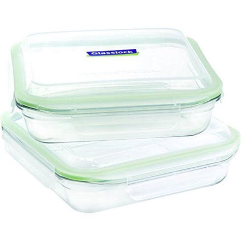 Glasslock Oven Safe Bakeware Square Set