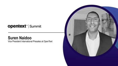 Eugene Tan On Linkedin Suren Naidoo Promotional Opentext Summit