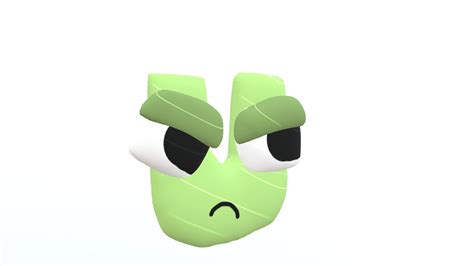 Lowercase U Alphabet Lore Download Free 3d Model By Jaspermateodev [fe3e21a] Sketchfab