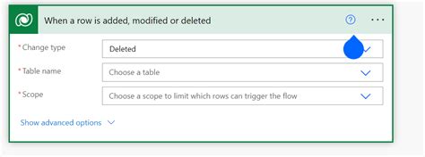 dataverse trigger on delete having the deleted power platform