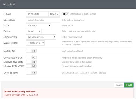 Adminmodels Implement Nested Subnets · Issue 21 · Openwispdjango Ipam · Github