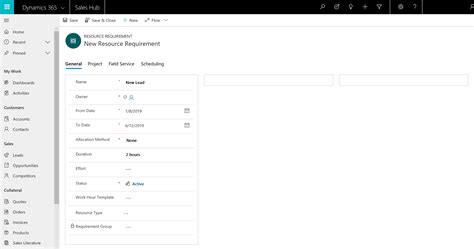 Enable An Entity For Scheduling In Dynamics 365 Field Service