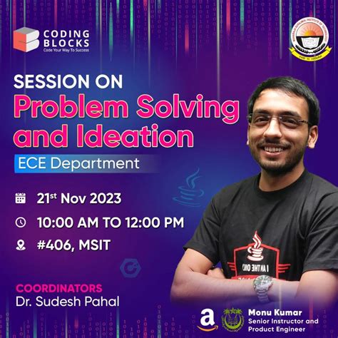 Iic Msit On Linkedin Eceinnovation Problemsolving Ideationsession