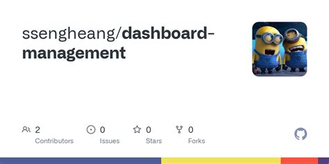 GitHub Ssengheang Dashboard Management