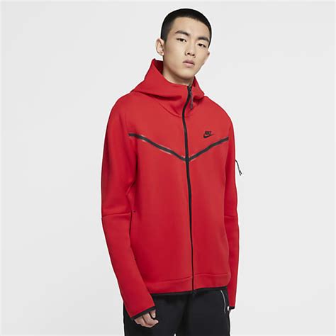Red Tech Fleece Nike Za