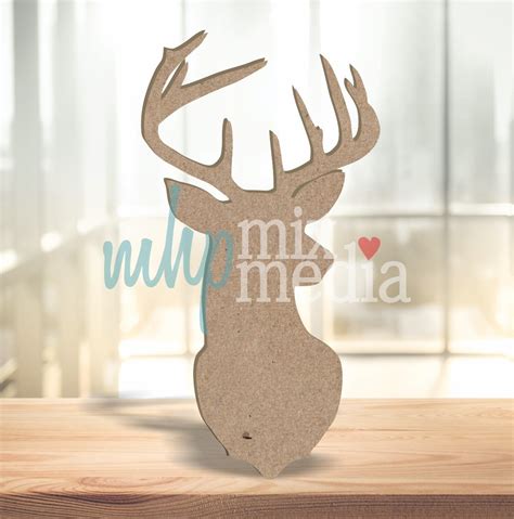 Трафарет оленя из картона 73 фото