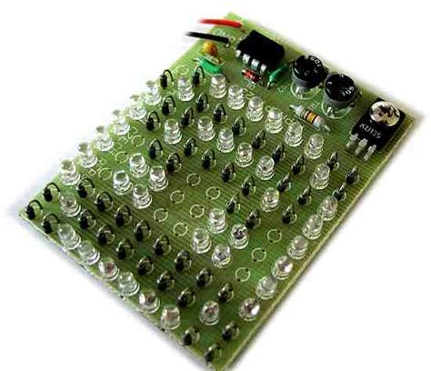 1010 LED Blinking 555 Flip Flop Circuit Electronics Projects Circuits