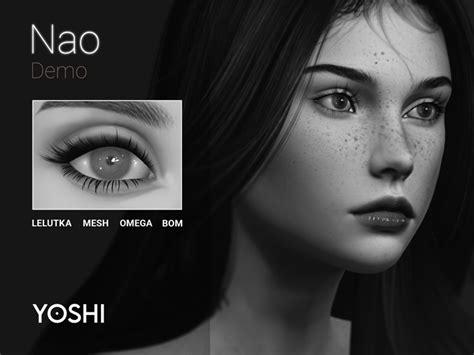 Second Life Marketplace Yoshi Nao Eyes Demo