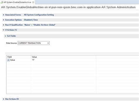 remedy ar system server archive best practices knowledge article
