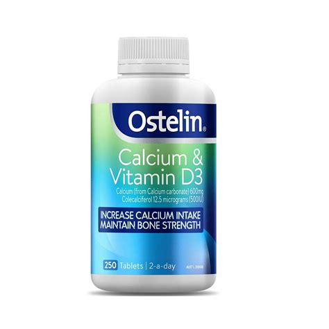 Ostelin Calcium And Vitamin D3 Tablets 240 Tablets Betahealth