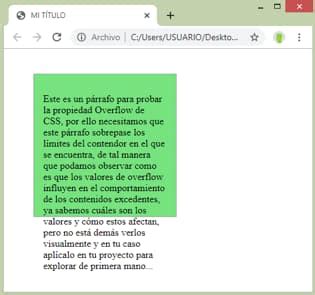 La Propiedad Overflow En CSS