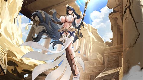 Sphinx Echocalypse Echocalypse Absurdres Artist Request Highres Official Art Official