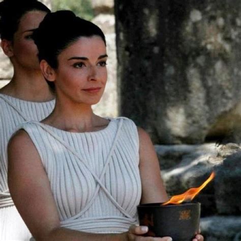 Olympic Flame Olympic Flame Olympia Greece Ancient Olympia