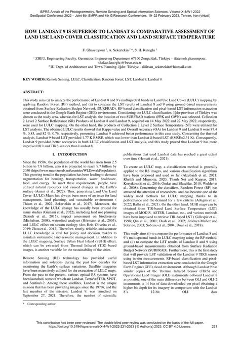 Pdf How Landsat 9 Is Superior To Landsat 8 Comparative Assessment Of
