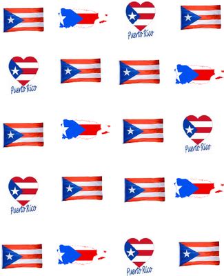 Puerto Rican Flag Art