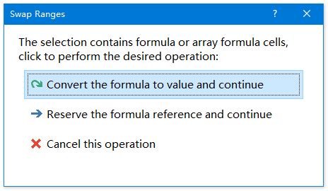 Easily Swap Cells Rows Columns Or Ranges In Excel