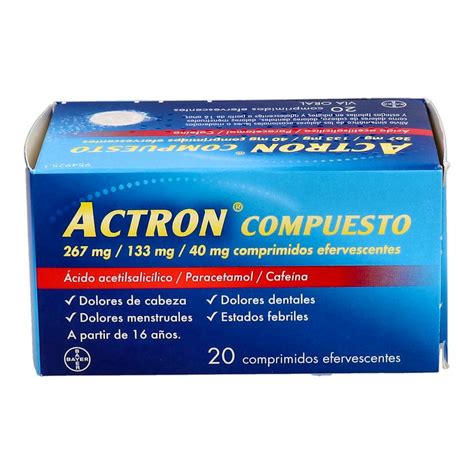 Actron Compuesto 20 Comp Farmàcia Morales