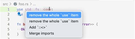Duplicate Quick Fix Remove The Unused Import · Issue 7141 · Rust Langrust Analyzer · Github