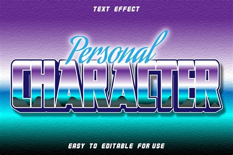 Personal Character Editable Text Effect Graphic By Gladiator Studio Creative Fabrica