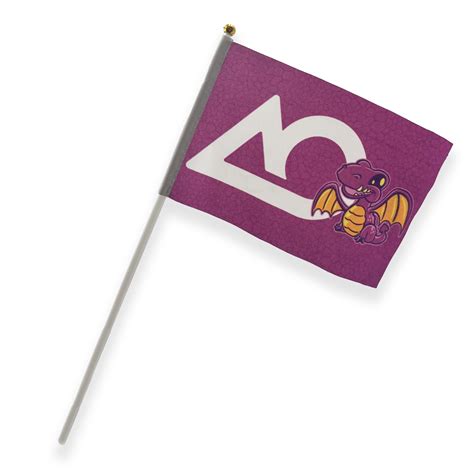 Small Spike Flag Ao Racing