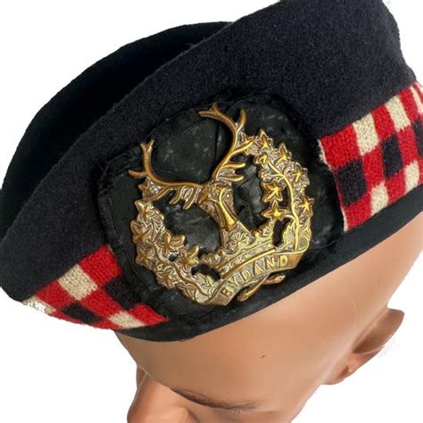 20th Century Militaria Ww2 Gordan Hylanders Glengarry