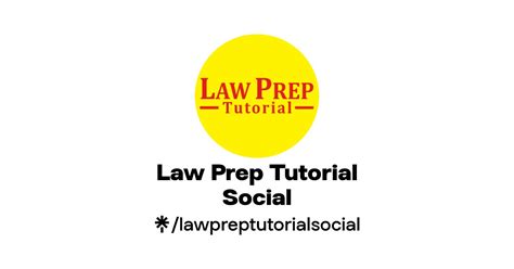 Law Prep Tutorial Social Instagram Facebook Linktree