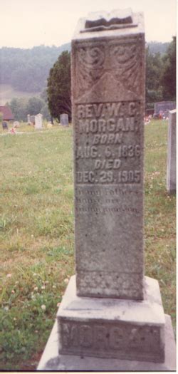 Rev William Carson Morgan 1836 1905 Find A Grave Memorial