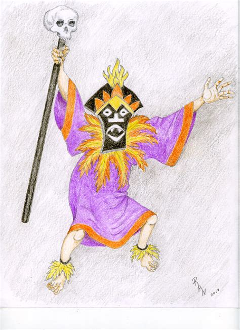 Witch Doctor From Scooby Doo By Ran66art On Deviantart