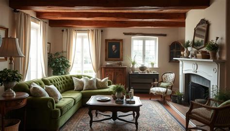 20 French Country Green Velvet Couch Living Room Ideas