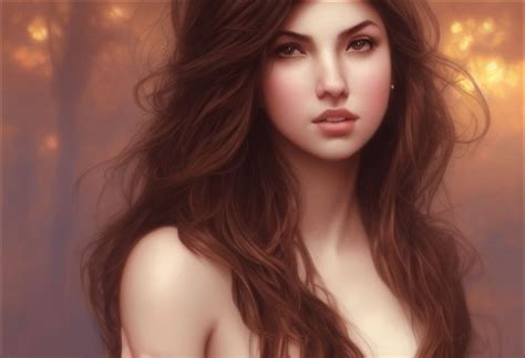 Beautiful Brunette Girl By Heekee On Deviantart