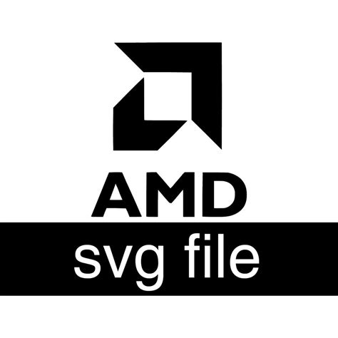 Amd Logo Svg Etsy