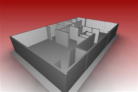 Corelcad Extrude To Create 3d Floor Plan Corelcad Technical