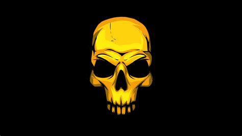 Golden Skull Wallpaper Hd Artist 4k Wallpapers Images And Background
